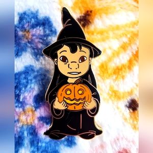 Disney | Other | Disney Lilo Halloween Witch Pin | Poshmark